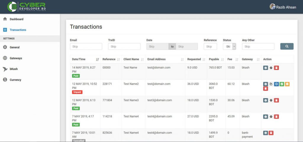 Logicbox Payment Gateway - Domain, Web Hosting and Web Design in Bangladesh