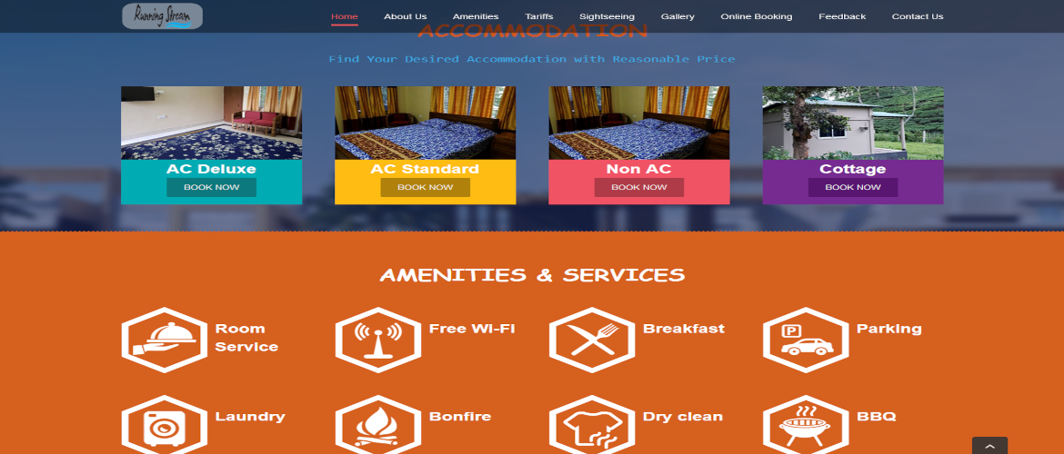 Running Stream Eco Resort - Domain, Web Hosting and Web Design in ...